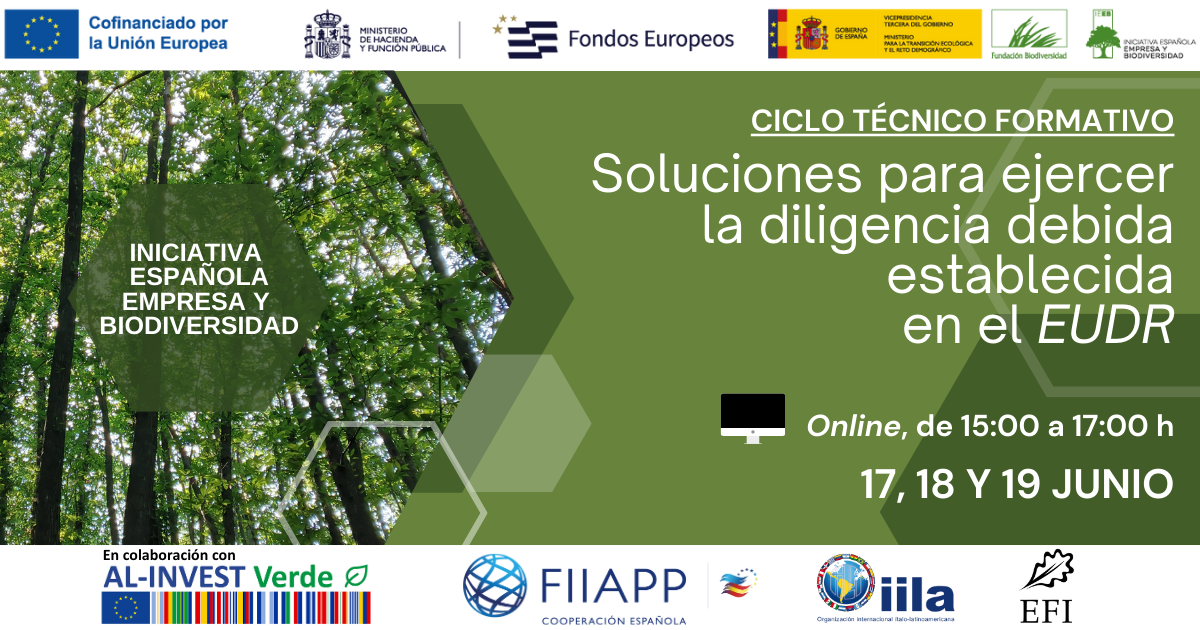 BIOCIRC participa en un ciclo formativo sobre el EUDR para garantizar el origen legal de los ...