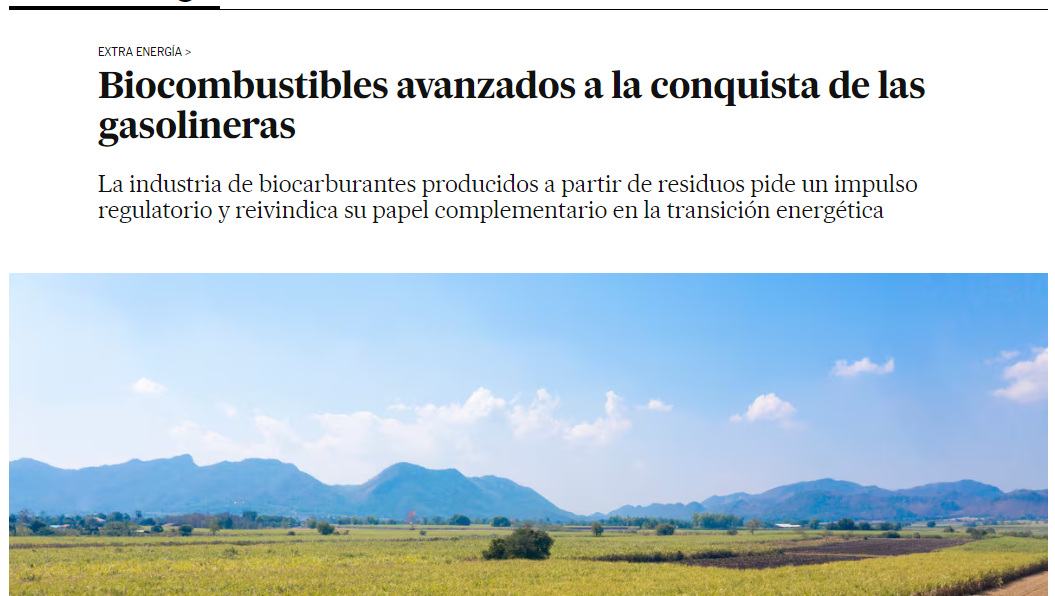 Margarita de Gregorio, CEO de BIOCIRC, aborda el potencial de los biocombustibles en El País ...